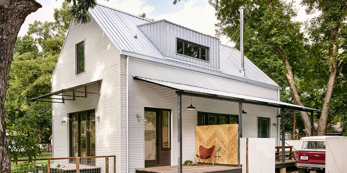 Corrugated Metal Panels In Homes